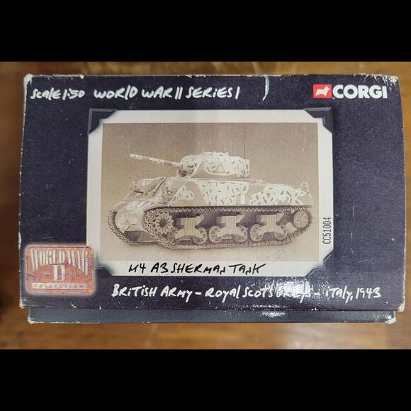 Other | Corgi 15 Wwii British A4 Sherman Tank Model Limited Edition ...